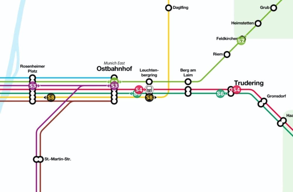 Livemap S-Bahn München | geOps
