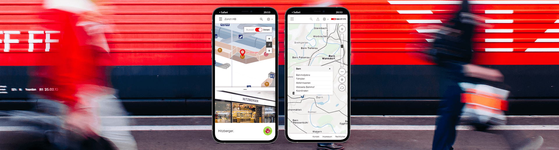SBB maps and station plans | geOps